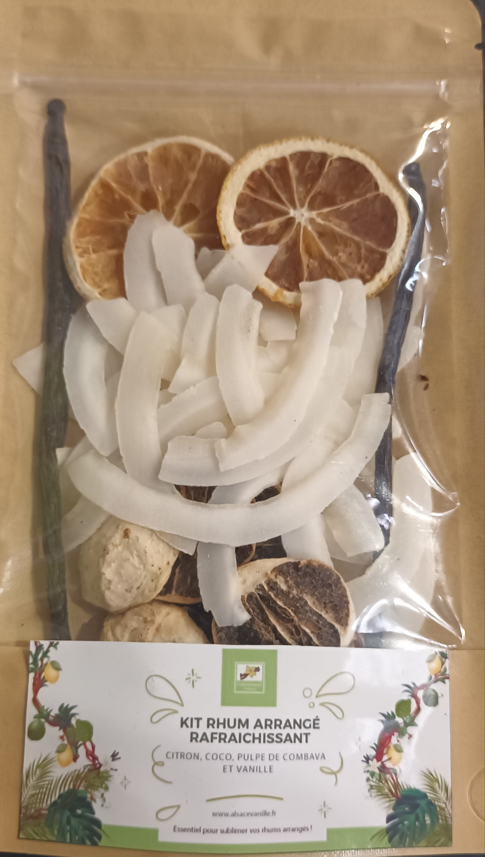 Kit Rhum Arrangé Rafraichissant – Alsace vanille et épices SAS