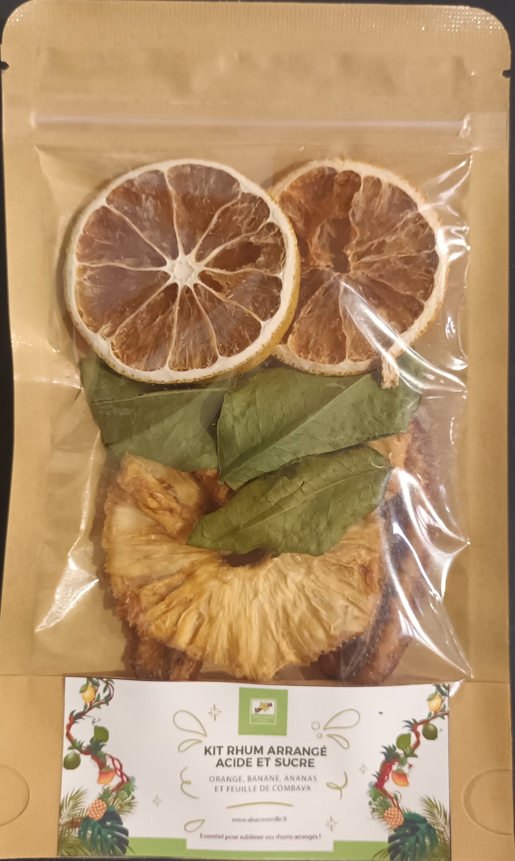 Kit Rhum Arrangé Acide et sucré – Alsace vanille et épices SAS
